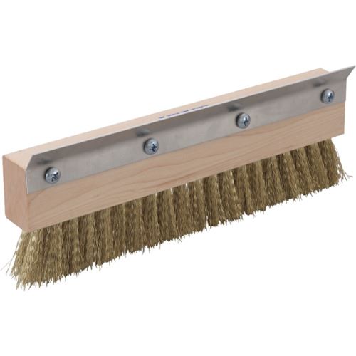 オレンジブック トラスコ中山　TRUSCOカ-ライル ピザオーブン用ブラシヘッドワイド 〔品番:4029300〕[ 注番:8690729]特長●クリンプ加工されたワイヤー素材の毛と、スクレイパーでピザオーブンの焦げ、錆、炭を簡単に取り除けま...