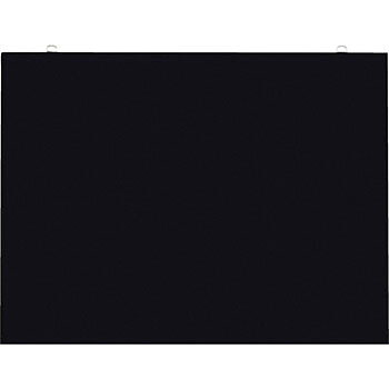 商品の特徴 黒板・掲示板 撮影用黒板 ●特殊な表面加工と専用クレヨンで、雨の中はもちろん、水中でも使用できます。 製品仕様 ●サイズ(縦×横)(mm)：450×600 ●付属品：ついたて、専用クレヨン、吊金具2個 ●材質：耐水べニア ●厚さ...