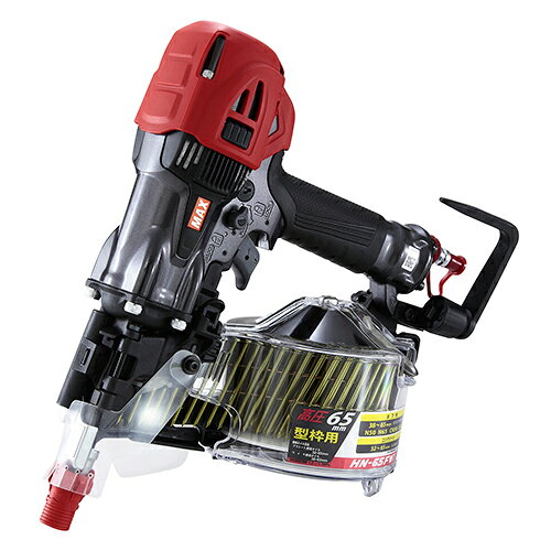 商品の特徴 ◆マックス MAX 釘打機 スーパーネイラ HN-65FW1 思い通りの浮かせ打ちが可能です。 型枠部材への釘打ち。コンタクトトップはロック機構付き(PAT.P)になっていますので、斜め打ちしてもコンタクトトップが外れにくい仕組...