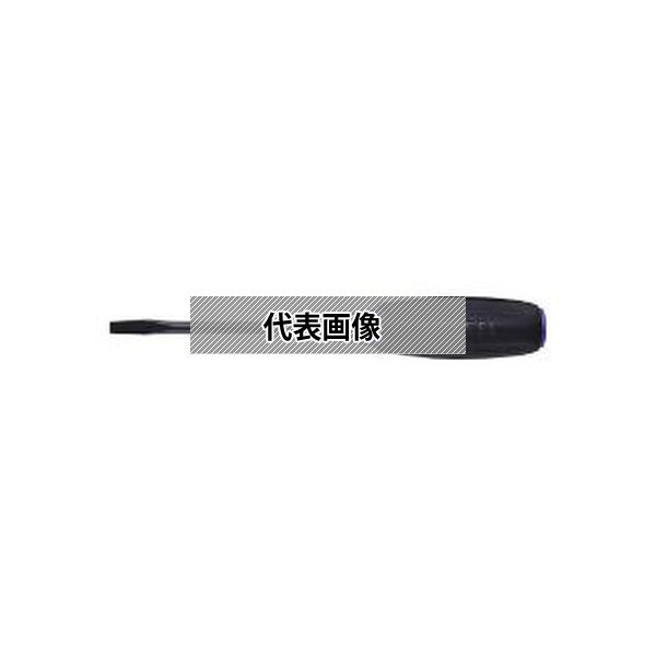 【ご注意：画像は代表画像です。カラーやサイズは商品名を必ずご確認下さい。】用途—商品説明手に抜群のフィット感のスーパークッショングリップ。錆びに強い黒クロムメッキ仕上げ。弾力グリップで強力締め付け。商品スペック先端形状：マイナス先端サイズ(...
