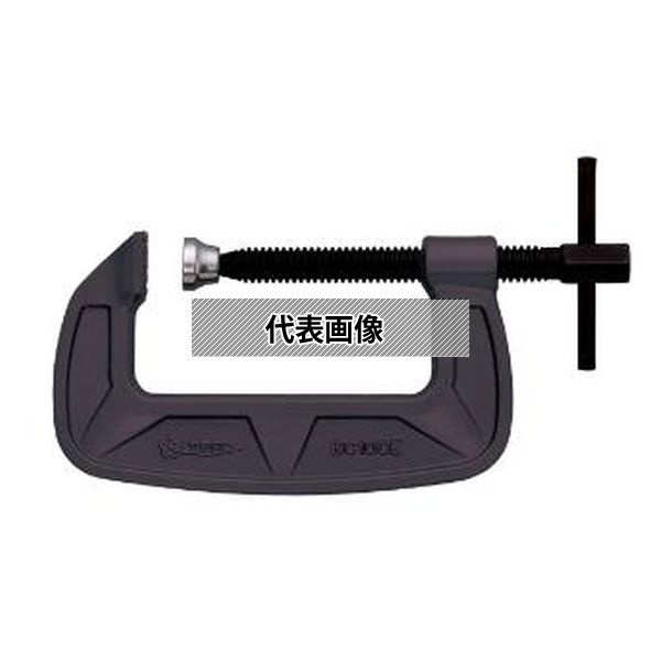 【ご注意：画像は代表画像です。カラーやサイズは商品名を必ずご確認下さい。】用途●ワークの固定・保持作業に使用商品説明早締め用のハンドル付。ねじ頭部の六角にレンチ類で最後のひと締めにより、さらに確実な締め付けが出来る。商品スペック開き(mm)...
