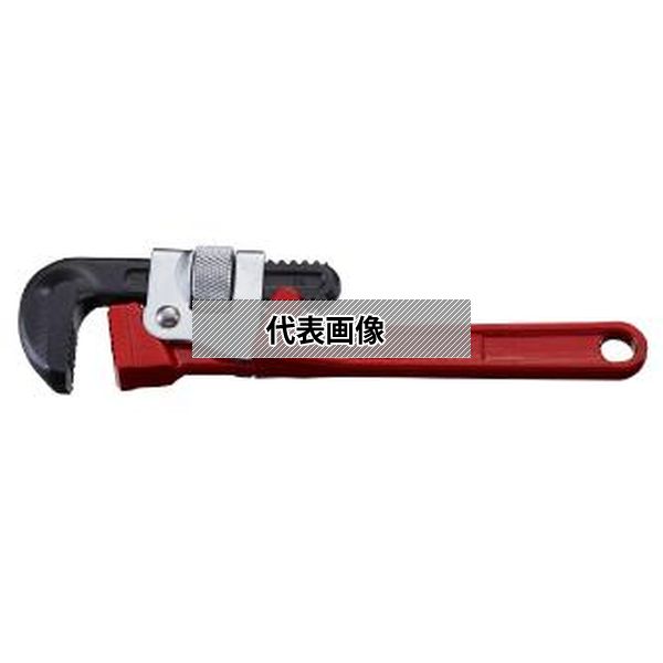 【ご注意：画像は代表画像です。カラーやサイズは商品名を必ずご確認下さい。】用途●配管作業他商品説明耐久性に優れ、高品質なロングセラーのパイプレンチです。商品スペックサイズ(mm)：200くわえられる管の外径(A表示)(mm)：6〜34(25...