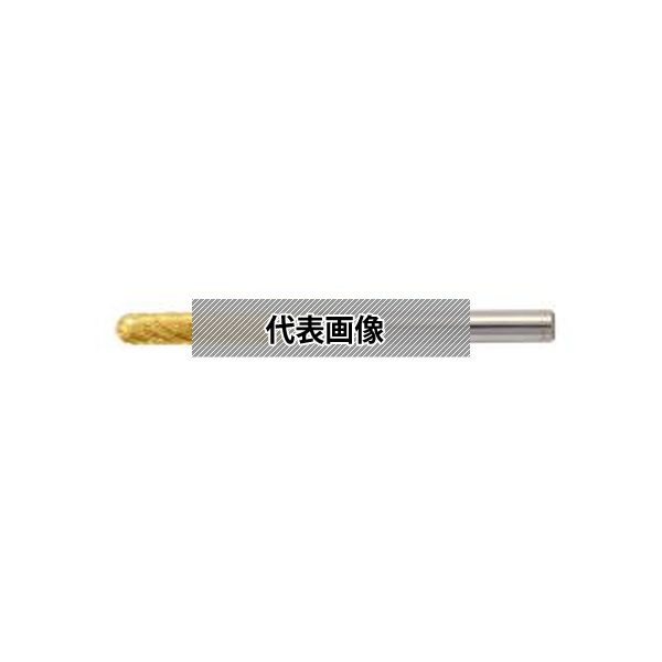 【ご注意：画像は代表画像です。カラーやサイズは商品名を必ずご確認下さい。】用途●各種金型の精密研削仕上加工、各種金属のバリ取り・面取り・研磨・彫刻・内面加工商品説明独自開発の刃形状により、高速回転使用時にバーが不用意に被切削物に喰いこんでし...