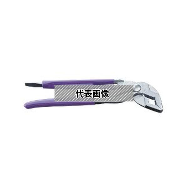 【ご注意：画像は代表画像です。カラーやサイズは商品名を必ずご確認下さい。】用途●パイプ等の配管・水道の蛇口等水まわり作業に。●ボルトナットの締め付け・取り外しに。●線材のネジリ・曲げ・引っ張りに。商品説明ハイブリッドポンプラに便利なドライバ...