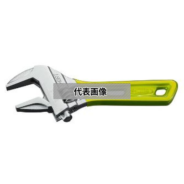 【ご注意：画像は代表画像です。カラーやサイズは商品名を必ずご確認下さい。】用途●ボルト・ナットの締め付けからゆるめ作業に。商品説明手のひらサイズで込み入った狭い空間での作業に最適。ショートタイプで目盛付き。口開きワイドで軽い・薄いスケルトン...