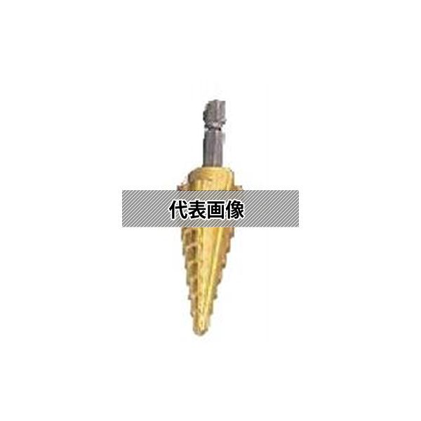 【ご注意：画像は代表画像です。カラーやサイズは商品名を必ずご確認下さい。】用途—商品説明穴あけ・下穴拡大・修正・面取り、1本で様々な径に対応。薄鋼板、木ネジの下穴、パイプ等の曲面等、様々な用途・材料に対応。コバルトハイス鋼の採用で、切れ味・...