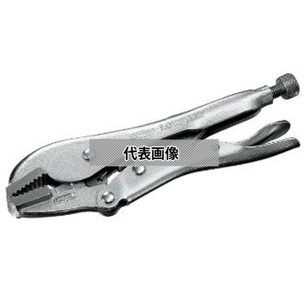 【ご注意：画像は代表画像です。カラーやサイズは商品名を必ずご確認下さい。】用途●配管作業に。●ドライバーの補助に。●グラインダー作業に。●レンチとして。商品説明フラットな形状の物をクランプするのに最適です。板金や溶接作業などに広くご使用いた...