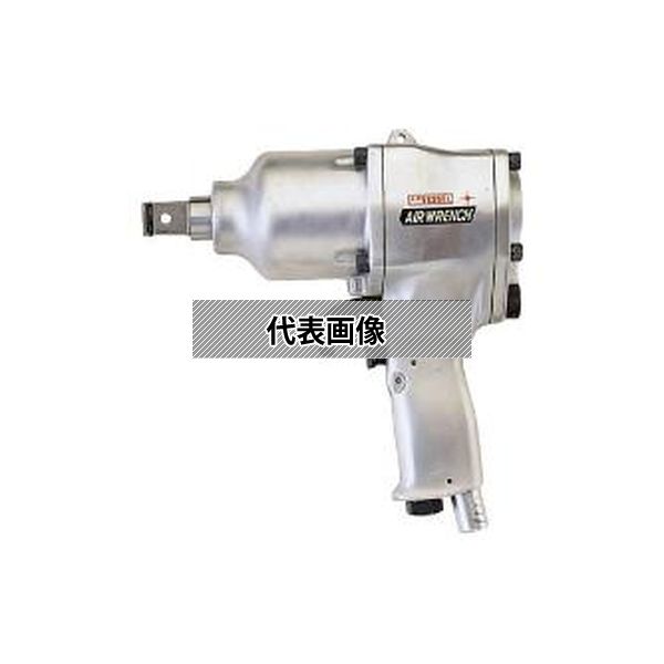 【ご注意：画像は代表画像です。カラーやサイズは商品名を必ずご確認下さい。】用途—商品説明エアーモーターでぐいぐい締まる。強さと軽さのベストバランス機種。商品スペック最大トルク(N・m)：542.7空気消費量(m3/min)：0.43無負荷回...