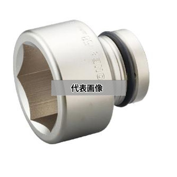 【ご注意：画像は代表画像です。カラーやサイズは商品名を必ずご確認下さい。】用途—商品説明外観品質と防錆力の向上を図った無電解めっき仕様のインパクト用ソケット。商品スペック商品タイプ：インパクトレンチ用ソケット形状(6角・12角)：6角二面幅...