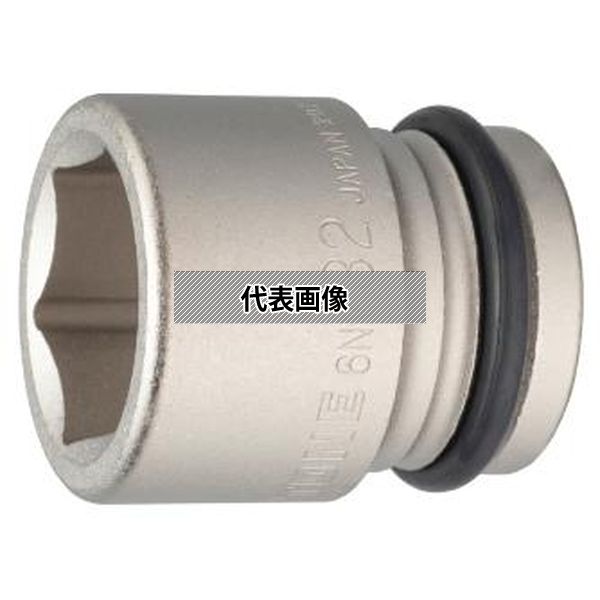 【ご注意：画像は代表画像です。カラーやサイズは商品名を必ずご確認下さい。】用途—商品説明外観品質と防錆力の向上を図った無電解めっき仕様のインパクト用ソケット。ソケット形状:6角六角部ストロングドライブ※随時、Oリング仮置き溝付に変更させてい...