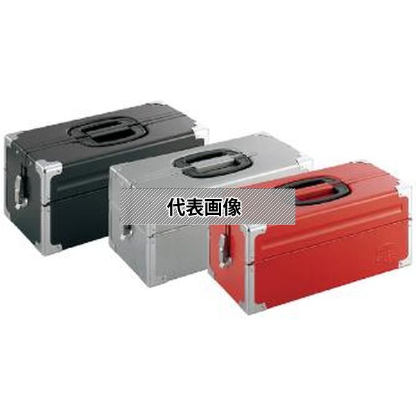 【ご注意：画像は代表画像です。カラーやサイズは商品名を必ずご確認下さい。】用途—商品説明ケースのカド部にガード機能を追加したツールケース。デッドスペースをなくし収納スペースを有効に活用！お好みに合わせて、3タイプのカラーとサイズが選べるバリ...