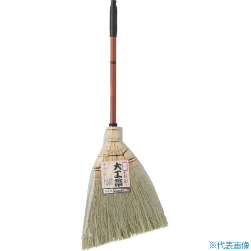 オレンジブック トラスコ中山　TRUSCOコンドル 大工箒 短柄 〔品番:178940〕[ 注番:1006355]特長●粗ゴミや砂をしっかり掃き取る。 柄が分離でき持ち運びに便利。仕様●幅(mm)：300●長さ(mm)：840●奥行(mm)...