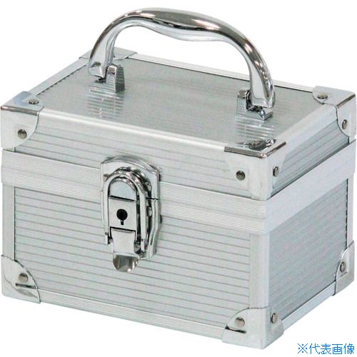 オレンジブック トラスコ中山　TRUSCOJEJアステージ ACCS ミニアルミケース AL−M 〔品番:ALM〕[ 注番:1015714]特長●コンパクトサイズで、軽くて丈夫なアルミ製ツールケースです。●コーナー部材は衝撃に強いラウンド加...