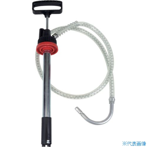 オレンジブック トラスコ中山　TRUSCO日平 ハンディーレーベル ペール缶オイルポンプ 〔品番:LB409〕[ 注番:1020446]特長●ペール缶に直接取付けができる手動式のオイルポンプです。●樹脂缶(スパウトノズル:外径35mm)とス...