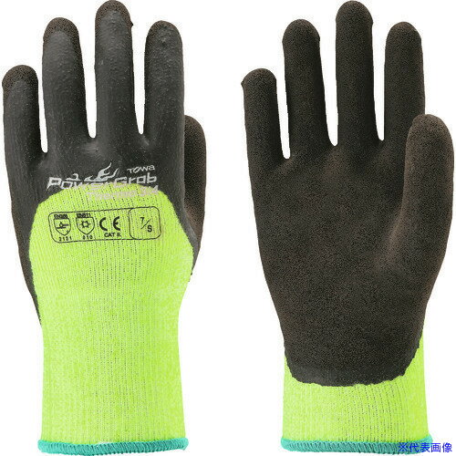 オレンジブック トラスコ中山　TRUSCOトワロン 防寒手袋 パワーグラブThermo3/4 7/S 〔品番:PG346S〕[ 注番:1025818]特長●天然ゴムをコーティングしているため、引き裂きに強く、しなやかで作業性の良い手袋です。...