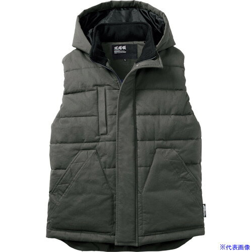 オレンジブック トラスコ中山　TRUSCOXEBEC 防寒ベスト213-62-5L アーミーグリーン 〔品番:213625L〕[ 注番:1027518]特長●綿100％ ヘリンボーン素材のカジュアル防寒ベストです。用途●冬のあらゆる作業に。...