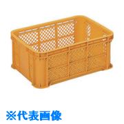 オレンジブック トラスコ中山　TRUSCOサンコー メッシュコンテナ スタッキングコンテナー 103101 サンテナーB#25-3 31.3L オレンジ オレンジ 〔品番:SKB253〕[ 注番:1042797]特長●全面網目のコンテナーで...