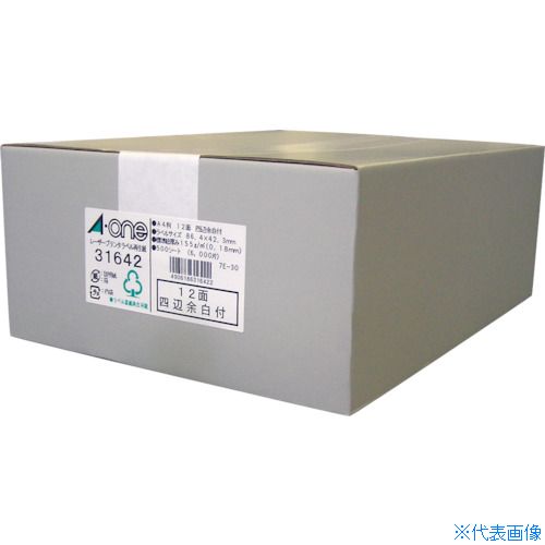 オレンジブック トラスコ中山　TRUSCO3M ラベルシール(レーザー)再生紙 12面 (500枚入) 〔品番:31642〕[ 注番:1045233]特長仕様仕様2●ラベルシール(レーザー)再生紙　12面　(500枚入)材質/仕上セット内容...