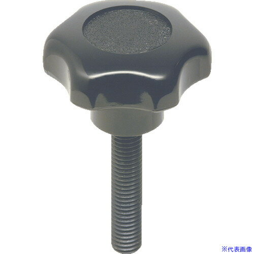 オレンジブック トラスコ中山　TRUSCOイマオ エンプラノブ(オネジ)63×40 M12 〔品番:EK63X40〕[ 注番:1046004]特長●手にフィットして回しやすい樹脂製ノブの定番です。仕様●外径(mm)：63●ノブ高さ(mm)：...