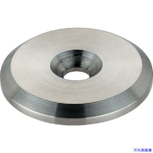 オレンジブック トラスコ中山　TRUSCOHALDER 皿穴付ワッシャー ステンレス鋼 外径40 穴径6.6 高さ5 〔品番:22270.0140〕[ 注番:1055831]特長●さらネジを使う、ハンドル等の固定ワッシャーです。用途●ハンド...