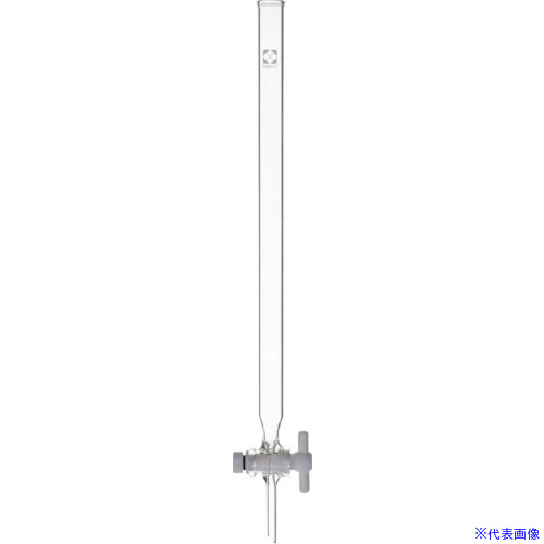 オレンジブック トラスコ中山　TRUSCOSIBATA クロマトカラム PTFEコック φ15X300 〔品番:00871015〕[ 注番:1059864]特長●PTFEコック付きの為、展開溶媒の滴下速度を調節した分離がおこなえます。●カラ...