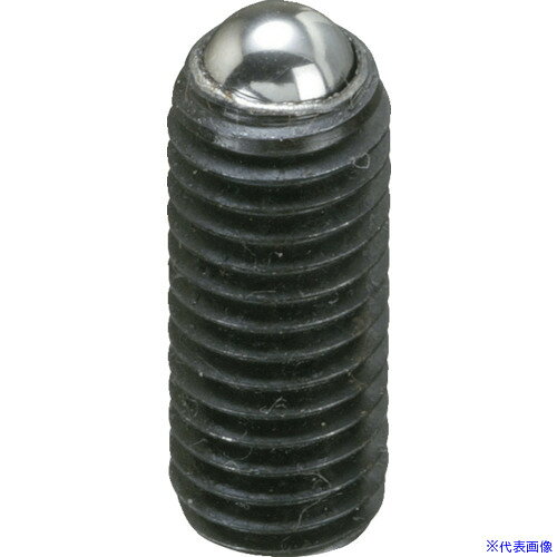 オレンジブック トラスコ中山　TRUSCOイマオ ボールスクリュー(全球タイプ)22 M12 〔品番:BSR12X20〕[ 注番:1060929]特長●先端ボールにより、ワークを点で押さえます。用途●点での支持。仕様●全長(mm)：22.0...