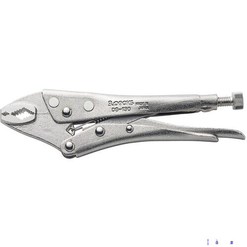 オレンジブック トラスコ中山　TRUSCOスリーピークス トラスねじバイス 130mm 〔品番:DS130T〕[ 注番:1061516]特長●ねじ頭をつかんだ後、固定できるロック付です。●六角棒レンチで増し締めが可能です。●くわえ部はすべて...
