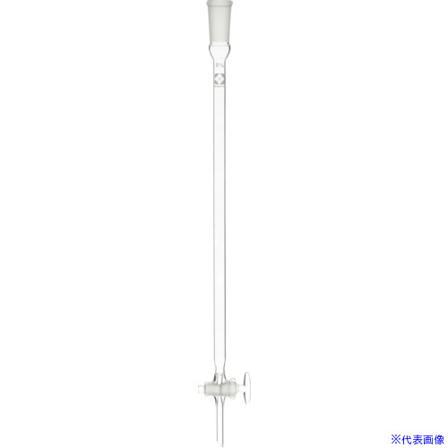オレンジブック トラスコ中山　TRUSCOSIBATA クロマトカラム ガラスコック付 19/38 10x300 〔品番:0087201910〕[ 注番:1066958]特長●ガラスコック付きの為、展開溶媒の滴下速度を調節した分離がおこなえ...