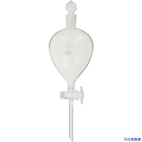 オレンジブック トラスコ中山　TRUSCOSIBATA 分液ロート PTFEコック付 2000mL 〔品番:0142502000〕[ 注番:1068576]特長●球形に近い形状なのでより効率よく撹拌され分離することができます。●PTFE製の...