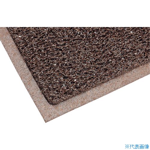 オレンジブック トラスコ中山　TRUSCO3M ノーマッドマット エキストラデューティ 茶 900X1800mm 〔品番:EXBRO900X1800〕[ 注番:1086622]特長●コイルが太く、耐久性の高い裏地なしのタイプ。●耐油性もある...