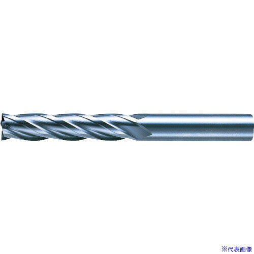 オレンジブック トラスコ中山　TRUSCO三菱K 4枚刃センタカット ハイススクエアエンドミルロング刃長(L)16mm 〔品番:4LCD1600〕[ 注番:1095552]特長●深彫り、仕上げ用に適します。センターカットタイプで縦送りも可能...