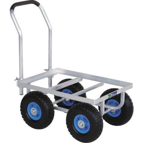 オレンジブック トラスコ中山　TRUSCOHARAX 愛菜号 350−4Nノーパンクタイヤ 積載面620×450 〔品番:CH53035N〕[ 注番:1098927]特長●荷台が20kgコンテナ用（当社製品:CH-500タイプ）より一回り大...
