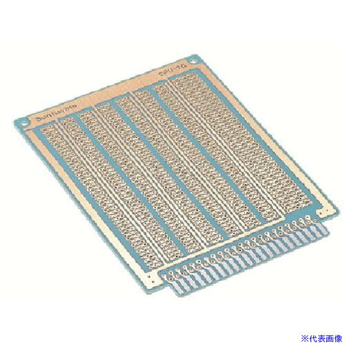 オレンジブック トラスコ中山　TRUSCOサンハヤト 4mmピッチ端子付き基板 22ピン 〔品番:CPU107G〕[ 注番:1107080]特長●4mmピッチ端子付基板です。用途●カードエッジコネクター対応に。仕様●端子：4mmピッチ22ピ...