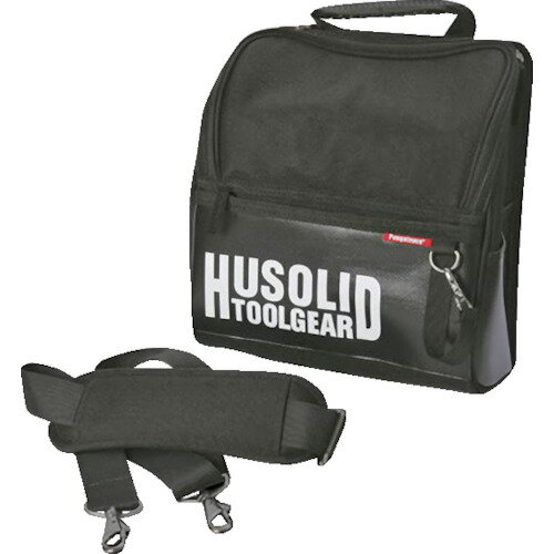 オレンジブック トラスコ中山　TRUSCOペンギンエース HUSOLID TOOLGEAR 工具バッグ(肩掛けバッグ) 〔品番:HT008〕[ 注番:1110075]特長●手提げ工具バッグとして、ショルダーベルトを使って肩掛けバッグとしても...
