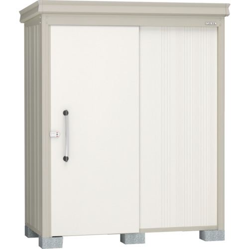 オレンジブック トラスコ中山　TRUSCODAIKEN 物置ガーデンハウス DM-Z1709棚板付一般型 ナチュラルホワイト 〔品番:DMZ1709NW〕[ 注番:1110290]特長●フラットで丈夫な床板で掃除が簡単です。●アルミレールと...