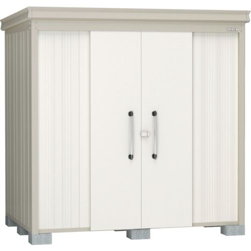 オレンジブック トラスコ中山　TRUSCODAIKEN 物置ガーデンハウス DM-Z2115棚板無豪雪型 ナチュラルホワイト 〔品番:DMZ2115EGNW〕[ 注番:1110464]特長●フラットで丈夫な床板で掃除が簡単です。●アルミレー...