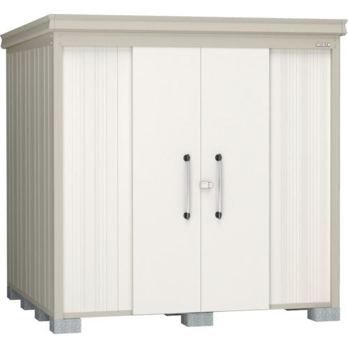 オレンジブック トラスコ中山　TRUSCODAIKEN 物置ガーデンハウス DM-Z2121棚板無一般型 ナチュラルホワイト 〔品番:DMZ2121ENW〕[ 注番:1110708]特長●フラットで丈夫な床板で掃除が簡単です。●アルミレール...