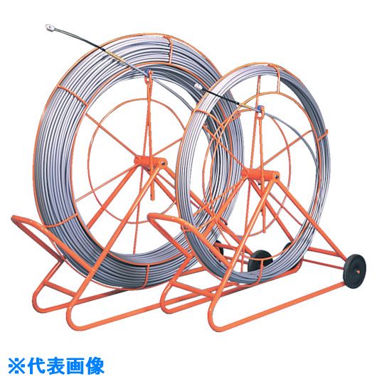 オレンジブック トラスコ中山　TRUSCODENSAN シルバーグラスライン 200m 〔品番:GL1120RS〕[ 注番:1113098]特長●地中・送配電路の通管に通信線路の敷設に最適です。●弾力性・耐久性が抜群です。●強い、伸びない、...