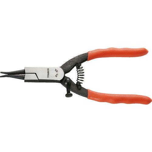オレンジブック トラスコ中山　TRUSCOTRUSCO スナップリングプライヤー 軸用 Φ1.8 直爪51型 〔品番:512A〕[ 注番:1113933]特長●握りやすさを追求したハンドル形状です。仕様●リング使用範囲(mm)：25〜40●...