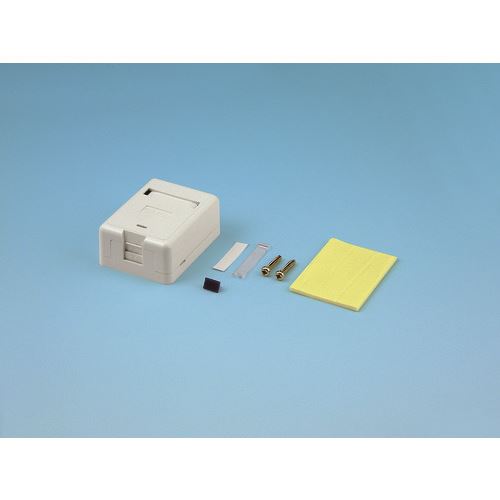 オレンジブック トラスコ中山　TRUSCODENSAN マウントボックス 〔品番:LMBOX1K〕[ 注番:1114741]特長●カテゴリー5e対応LAN用マウントボックスです。仕様●カテゴリ種類：カテゴリ5e仕様2●電設用品材質/仕上セッ...