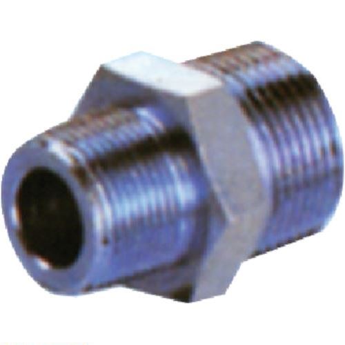 オレンジブック トラスコ中山　TRUSCOフジトク 径違い6角ニップル 異径 15A×8A 炭素鋼 〔品番:6NPT15AX8A〕[ 注番:1115410]特長用途●油圧配管（鉄鋼・機械・造船など）の接続に。仕様●呼び径A：15×8●呼び径...