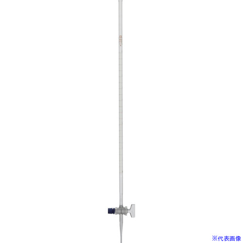 オレンジブック トラスコ中山　TRUSCOSIBATA ビュレット スーパーグレード ガラスコック付 10mL 〔品番:02111010〕[ 注番:1116686]特長●JISR3505クラスAの「体積の許容誤差」と同等、またはそれ以内で製...