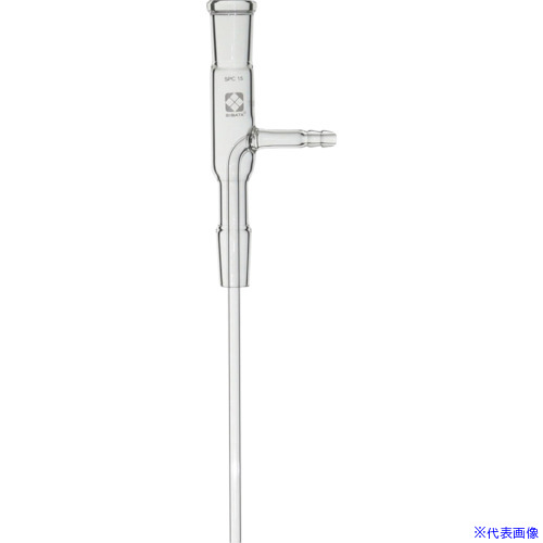 オレンジブック トラスコ中山　TRUSCOSIBATA SPC導入管 SPC−15−15 〔品番:0305201515〕[ 注番:1116687]特長●上部にはSPC規格のSソケット形接続部、下部にはCコーン形接続部とノズル口からの導入管が...