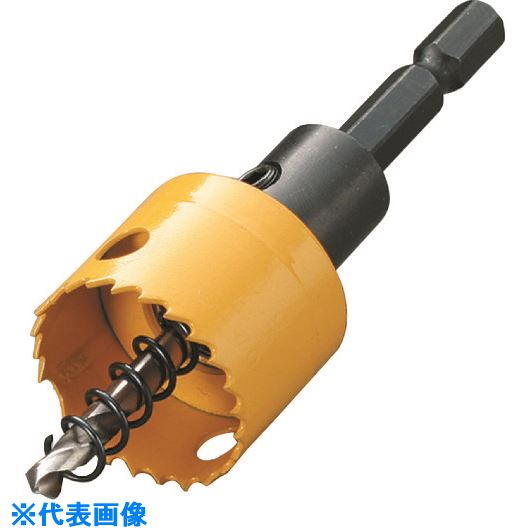 オレンジブック トラスコ中山　TRUSCODENSAN 充電バイメタルホールソー(薄刃タイプ) 〔品番:JHU19〕[ 注番:1117800]特長●インパクトドライバー対応（回転）薄刃ホールソー　コードレスタイプに最適な薄刃設計で切れ味抜群...