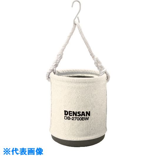 オレンジブック トラスコ中山　TRUSCODENSAN 自立型電工バケツ 〔品番:DB3000BW〕[ 注番:1119337]特長●ハードな現場での使用に耐える、自立タイプの電工バケツです。仕様仕様2●電設用品材質/仕上セット内容/付属品注...