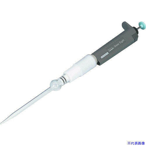 オレンジブック トラスコ中山　TRUSCOSIBATA 分注器ガラスデジフィット 5mL 〔品番:080130105〕[ 注番:1126261]特長●チップをガラス製にすることで、化学物質の溶出による影響を受けずに検液のハンドリングが可能・...