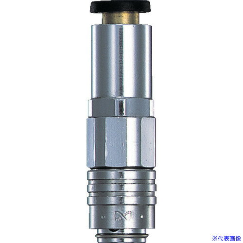 オレンジブック トラスコ中山　TRUSCO日東 マイクロカプラ チューブフィッター付 真ちゅう製MC04SC(78255) 〔品番:MC04SCBRASSNBR〕[ 注番:1133012]特長仕様●適合チューブ外径D(mm)：4●最高使用圧...