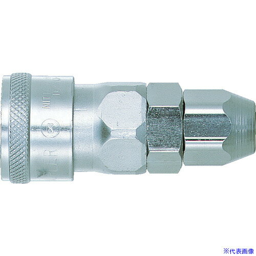 オレンジブック トラスコ中山　TRUSCO日東 ナットカプラ 鋼鉄製相手側ホースサイズ(mm)6.0×9.0(04104) 〔品番:60SNSTEELNBR〕[ 注番:1133225]特長●ウレタンホースを簡単、確実に装着。ホースへの取り付...