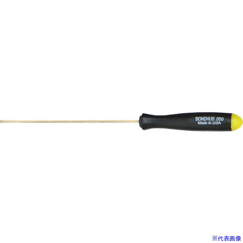 オレンジブック トラスコ中山　TRUSCOBONDHUS ボールポイント・ドライバー ゴールドガード 0.050inch BS0.050G 〔品番:386020.050INCH〕[ 注番:1134187]特長●鋼材にはバナジウム鋼のような一...