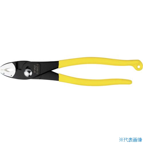 オレンジブック トラスコ中山　TRUSCOTTC ぷらイヤーバネ付き200mm 〔品番:PL200SCS〕[ 注番:1134200]特長●樹脂製くわえ部で傷つけずガッチリ掴みます。●バネ付で連続作業の負担を軽減します。●番線カッター付きです...